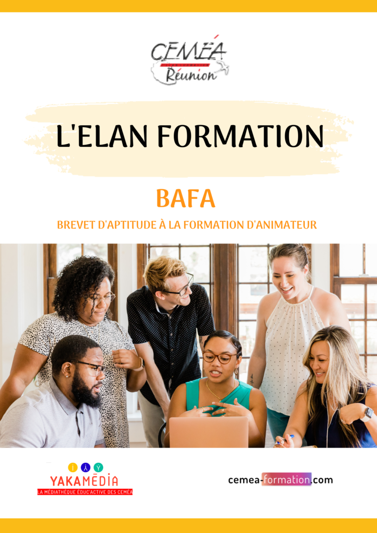Plaquette pédagogique BAFA – CEMEA REUNION