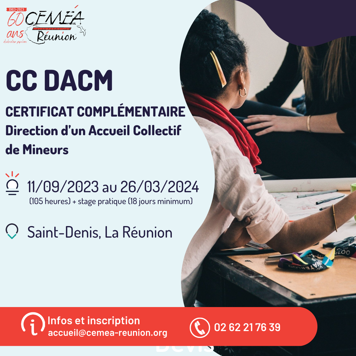 CEMEA REUNION – L'élan formation